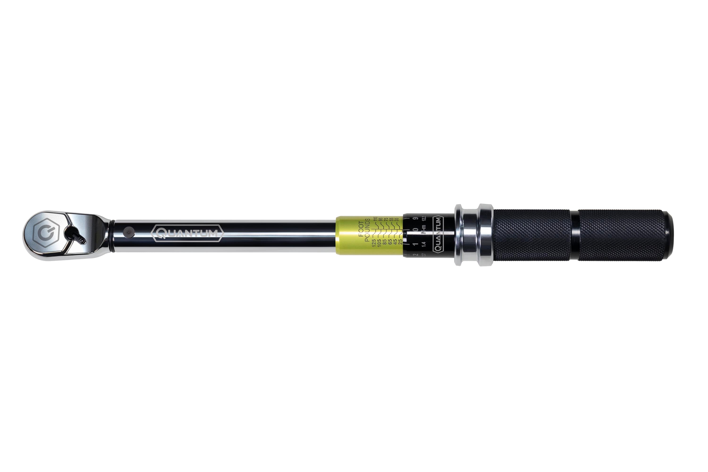 3/8 in. Drive 25-125 ft-lb. Micro-Clicker Torque Wrench – Quantum Tools
